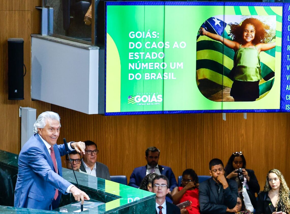 Caiado projeta R$ 9,8 bilhões em caixa ao deixar o governo - Folha Z